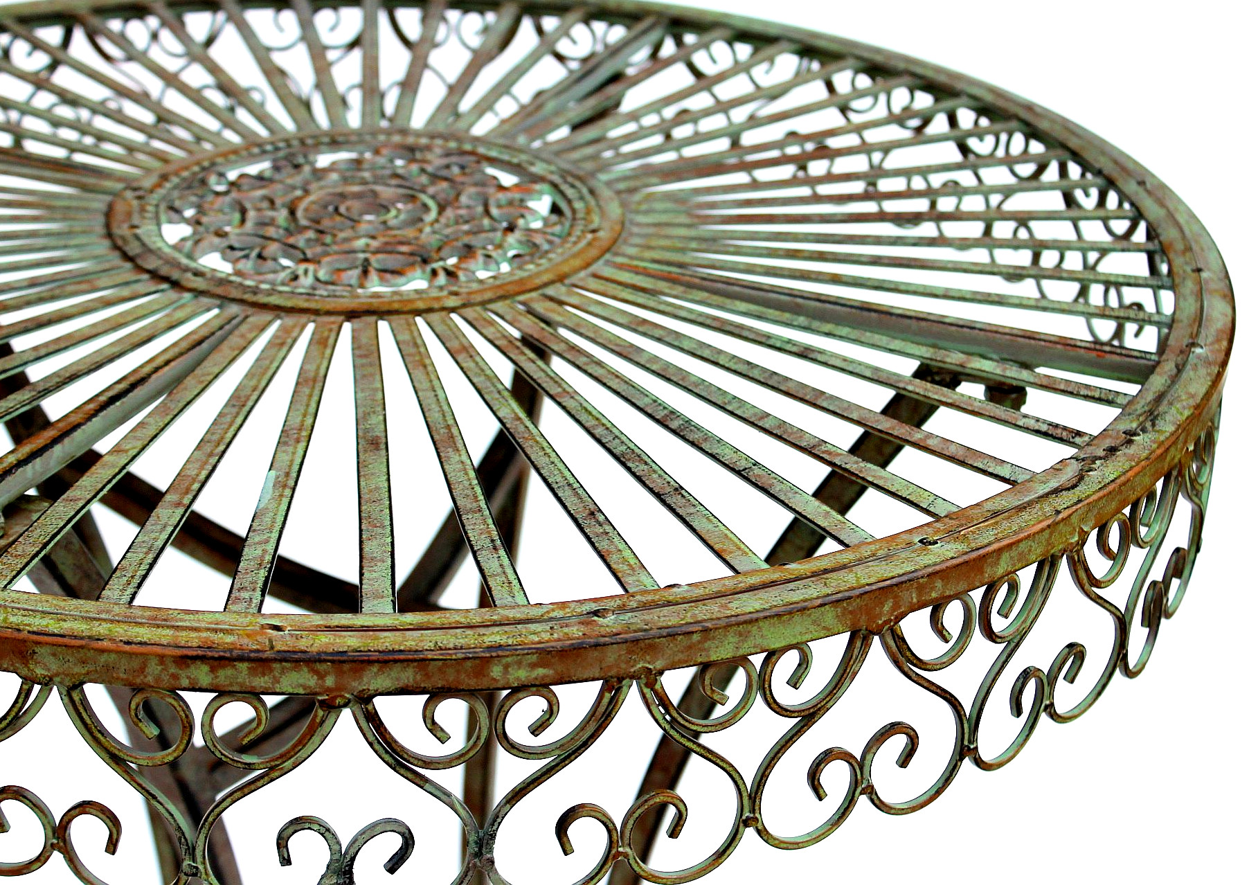 DanDiBo High Table 2 Bar Stools Set Metal 130414 15 Bar Table Garden Antique Wrought Iron Bistro Table Garden Table Garden Furniture DanDiBo Ambiente